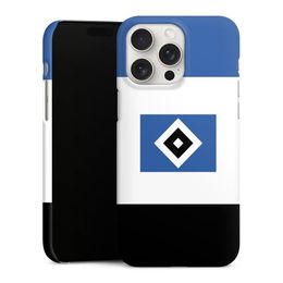 DeinDesign iPhone 15 Pro Max Handy Premium Case Smartphone Handyh&uuml;lle Schutzh&uuml;lle matt Hamburger Sv Bundesliga Official Licensed Product Premium Case