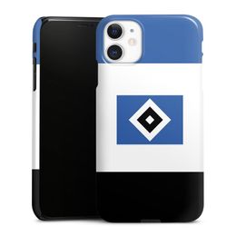 DeinDesign iPhone 11 Handy Premium Case Smartphone Handyh&uuml;lle Schutzh&uuml;lle gl&auml;nzend Bundesliga Official Licensed Product Hamburger Sv Premium Case