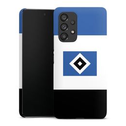 DeinDesign Galaxy A53 5G Handy Premium Case Smartphone Handyh&uuml;lle Schutzh&uuml;lle gl&auml;nzend Bundesliga Official Licensed Product Hamburger Sv Premium Case