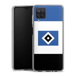 DeinDesign Galaxy A12 Handy Silikon H&uuml;lle Case transparent Handyh&uuml;lle Bundesliga Official Licensed Product Hamburger Sv Silikon Case