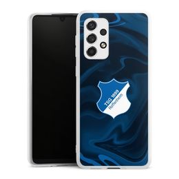 DeinDesign Galaxy A33 5G Handy Silikon H&uuml;lle Case transparent Handyh&uuml;lle Tsg 1899 Hoffenheim Official Licensed Product Jersey Silikon Case