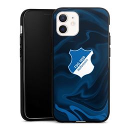 DeinDesign iPhone 12 Handy Silikon H&uuml;lle Case schwarz Handyh&uuml;lle Official Licensed Product Jersey Tsg 1899 Hoffenheim