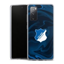DeinDesign Galaxy S20 FE 5G Handy Silikon H&uuml;lle Case transparent Handyh&uuml;lle Tsg 1899 Hoffenheim Official Licensed Product Jersey Silikon Case