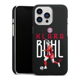 DeinDesign iPhone 13 Pro Handy Premium Case Smartphone Handyh&uuml;lle Schutzh&uuml;lle matt Fc Bayern M&uuml;nchen Klara B&uuml;hl Official Licensed Product Premium Case