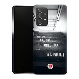 DeinDesign Galaxy A52s 5G Handy Premium Case Smartphone Handyh&uuml;lle Schutzh&uuml;lle matt Merchandise Official Licensed Product Fc St. Pauli Premium Case