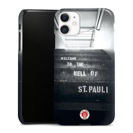 DeinDesign iPhone 11 Handy Premium Case Smartphone Handyh&uuml;lle Schutzh&uuml;lle gl&auml;nzend Merchandise Official Licensed Product Fc St. Pauli Premium Case