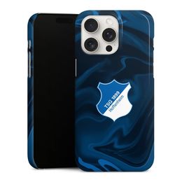 DeinDesign iPhone 15 Pro Max Handy Premium Case Smartphone Handyh&uuml;lle Schutzh&uuml;lle gl&auml;nzend Official Licensed Product Jersey Tsg 1899 Hoffenheim Premium Case