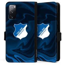 DeinDesign Galaxy S20 Handy Klapph&uuml;lle Handyh&uuml;lle aus Kunst Leder schwarz Flip Case Official Licensed Product Jersey Tsg 1899 Hoffenheim Sideflip mit Lasche