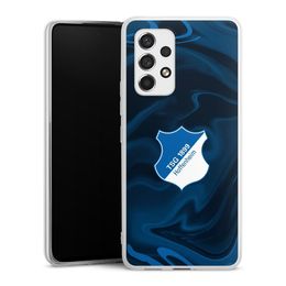 DeinDesign Galaxy A53 5G Handy Silikon H&uuml;lle Case transparent Handyh&uuml;lle Jersey Tsg 1899 Hoffenheim Official Licensed Product Silikon Case