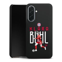 DeinDesign Galaxy A36 5G Handy Premium Case Smartphone Handyh&uuml;lle Schutzh&uuml;lle matt Fc Bayern M&uuml;nchen Klara B&uuml;hl Official Licensed Product Premium Case
