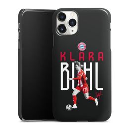 DeinDesign iPhone 11 Pro Max Handy Premium Case Smartphone Handyh&uuml;lle Schutzh&uuml;lle gl&auml;nzend Fc Bayern M&uuml;nchen Klara B&uuml;hl Official Licensed Product Premium Case