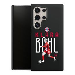 DeinDesign Galaxy S24 Ultra Handy Premium Case Smartphone Handyh&uuml;lle Schutzh&uuml;lle matt Fc Bayern M&uuml;nchen Klara B&uuml;hl Official Licensed Product Premium Case