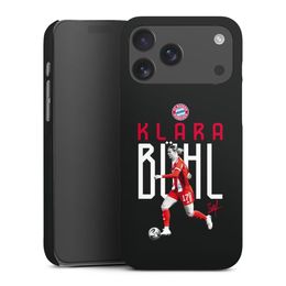 DeinDesign iPhone 17 Pro Max Handy Premium Case Smartphone Handyh&uuml;lle Schutzh&uuml;lle gl&auml;nzend Fc Bayern M&uuml;nchen Klara B&uuml;hl Official Licensed Product Premium Case