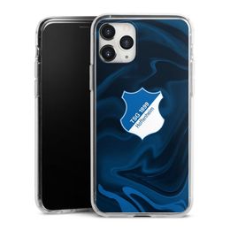DeinDesign iPhone 11 Pro Max Handy Silikon H&uuml;lle Case transparent Handyh&uuml;lle Official Licensed Product Jersey Tsg 1899 Hoffenheim Silikon Case