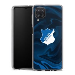 DeinDesign Galaxy A12 Handy Silikon H&uuml;lle Case transparent Handyh&uuml;lle Tsg 1899 Hoffenheim Official Licensed Product Jersey Silikon Case