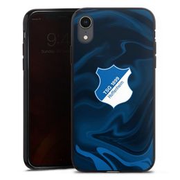DeinDesign iPhone Xr Handy Silikon H&uuml;lle Case schwarz Handyh&uuml;lle Official Licensed Product Jersey Tsg 1899 Hoffenheim