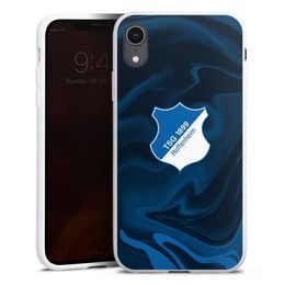 DeinDesign iPhone Xr Handy Silikon H&uuml;lle Case wei&szlig; Handyh&uuml;lle Official Licensed Product Jersey Tsg 1899 Hoffenheim Silikon Case