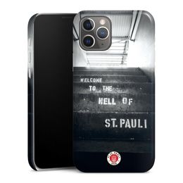 DeinDesign iPhone 12 Pro Handy Premium Case Smartphone Handyh&uuml;lle Schutzh&uuml;lle gl&auml;nzend Fc St. Pauli Official Licensed Product Merchandise Premium Case