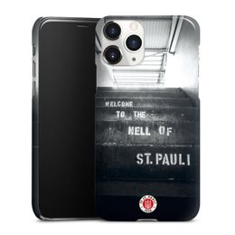 DeinDesign iPhone 11 Pro Handy Premium Case Smartphone Handyh&uuml;lle Schutzh&uuml;lle gl&auml;nzend Fc St. Pauli Official Licensed Product Merchandise Premium Case
