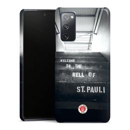 DeinDesign Galaxy S20 FE Handy Premium Case Smartphone Handyh&uuml;lle Schutzh&uuml;lle gl&auml;nzend Fc St. Pauli Official Licensed Product Merchandise Premium Case