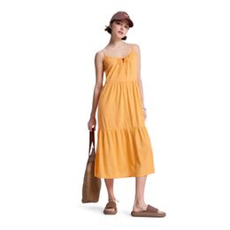 A-Linien-Kleid Roxy "Down The Line", Damen, Gr. L, US-Gr&ouml;&szlig;en, papaya, Obermaterial: 60% Walkfrottier, 40% Viskose;, Kleider