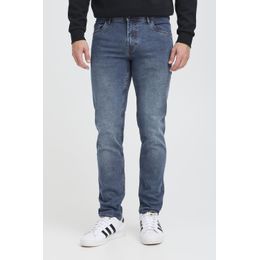 Slim-fit-Jeans Blend "BHZilan", Herren, Gr. 34, L&auml;nge 34, blau (denim middle blau), Denim/Jeans, 68% Baumwolle, 27% Polyester, 3% Viskose, 2% Elasthan, unifarben, schmal lang, Jeans Slim-fit-Jeans, Jeanshose mit normalem Bund und enger werdendem Bein - Jet Fit