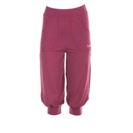 Sporthose WINSHAPE "WBE12", Damen, Gr. M, Normalgr&ouml;&szlig;en, lila (berry love), 90% Baumwolle, 10% Elasthan, Hosen Sporthose, 3/4-Trainingshose