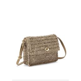 Vivance Umh&auml;ngetasche 'Strandtasche, Minibag, Henkeltasche, Sommertasche, Crossbody Bag' taupe Gr. f&uuml;r Damen