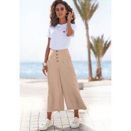 Lascana Damen T-Shirt, wei&szlig;-rot, Gr&ouml;&szlig;e 40/42
