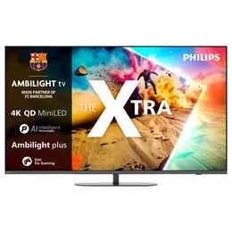 Philips LED-Fernseher "65MLED950/12", Energieeffizienz: F (A-G), schwarz, 65 &prime;&prime;, Fernseher, Ambilight Plus, P5 AI, Dolby Vision & Atmos, FreeSync Premium Pro