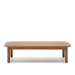 Pharao24.de Holz Garten Couchtisch modern 140 cm breit 36 cm hoch
