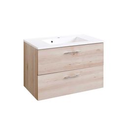 Pharao24.de Waschtischunterschrank in Buche 80 cm