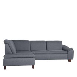 Pharao24.de Wohnzimmercouch in Jeansblau Armlehne