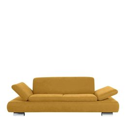 Pharao24.de Sofa mit Fu&szlig;gestell aus Metall zwei Sitzpl&auml;tzen