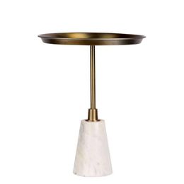 Pharao24.de Beistelltisch aus Marmor Metall