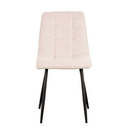 Pharao24.de Esszimmerstuhl in Beige Boucle Stoff