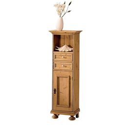 Pharao24.de Hochkommode aus Fichte massiv gewachst 40 cm breit