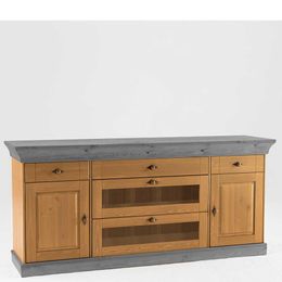 Pharao24.de Sideboard aus Kiefer teilmassiv 85 cm hoch