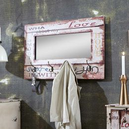 Pharao24.de Spiegel Garderobe mit Haken modern