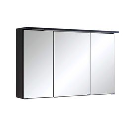 Pharao24.de 3D Spiegelschrank in Anthrazit Bad