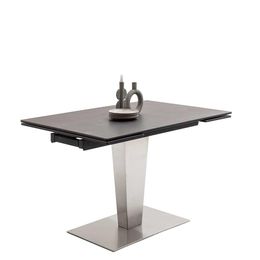 Pharao24.de Ausziehtisch Esszimmer aus Sicherheitsglas - Keramik Edelstahl