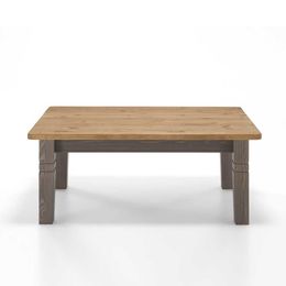 Pharao24.de Wohnzimmer Couchtisch in Grau Kiefer