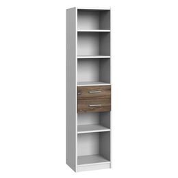 Pharao24.de Wohnzimmerregal mit Schubladen 48 cm breit Made in Germany