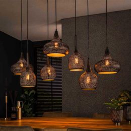 Pharao24.de Pendelleuchten im Industry und Loft Stil Metall