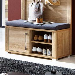Pharao24.de Garderobenbank mit Schuhablage 90 cm breit
