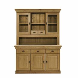 Pharao24.de Buffetschrank aus Kiefer teilmassiv Landhaus Stil