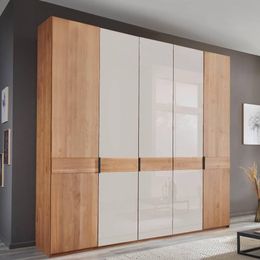 Pharao24.de Kleiderschrank Dreht&uuml;renschrank in modernem Design 236 cm hoch