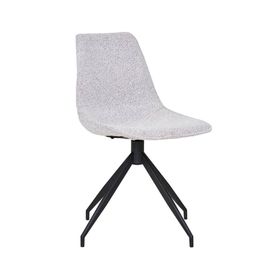 Pharao24.de Polsterstuhl K&uuml;chenstuhl in Beige und Schwarz (2er Set)