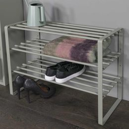 Pharao24.de Regal f&uuml;r Schuhe Graugr&uuml;n