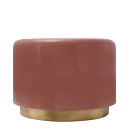 Pharao24.de Beistelltisch in Rosa lackiert